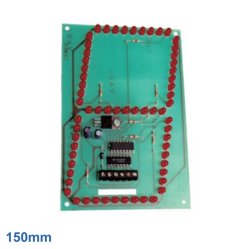 Cebek CD-10 | 150mm BCD Red LED Display Module | Cebek UK